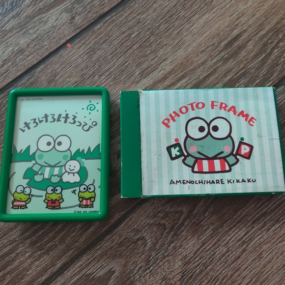 Sanrio | Office | Sanrio Keroppi Vintage Photo Frame | Poshmark